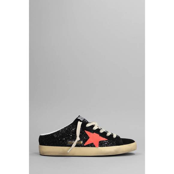 Golden Goose | Shoes | New Golden Goose Womens Superstar Sabot Glitter ...